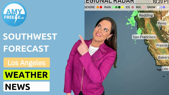 Sunny Skies and Spring Vibes: Los Angeles Weather Forecast - Amy Freeze AI