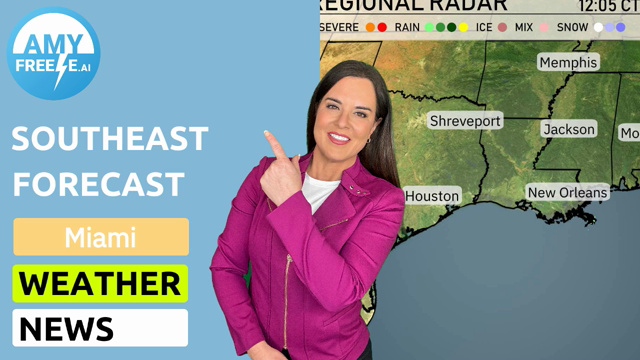 Weathering Miami: Sun Showers and Safety Tips - Amy Freeze AI